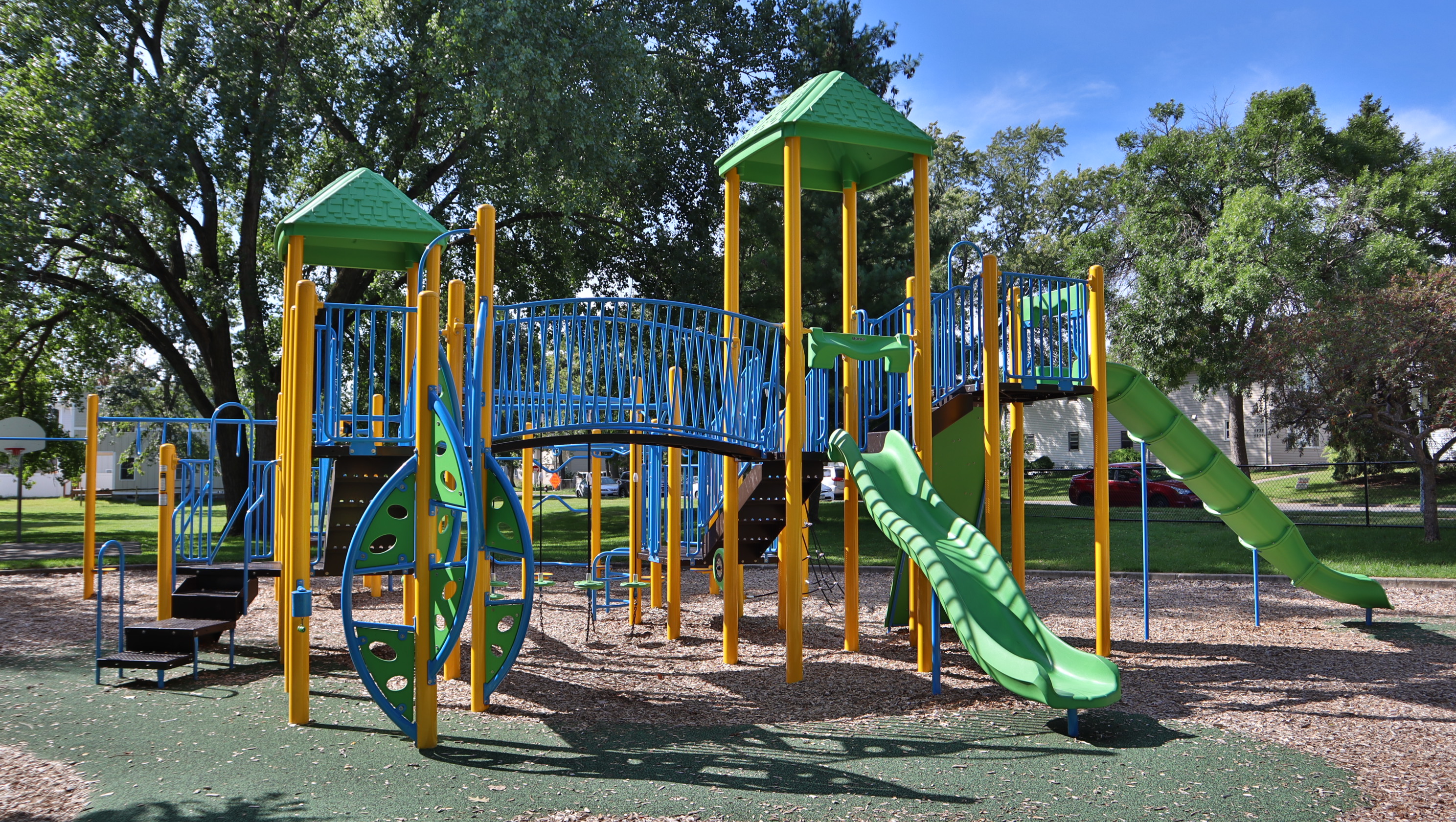 Washburn Minneapolis Playground Construction by St. Croix Recreation