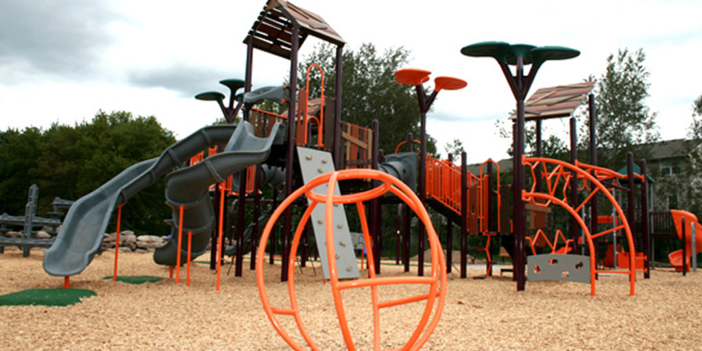 Prairie Ponds Park Playground in Plymouth, Minnesota